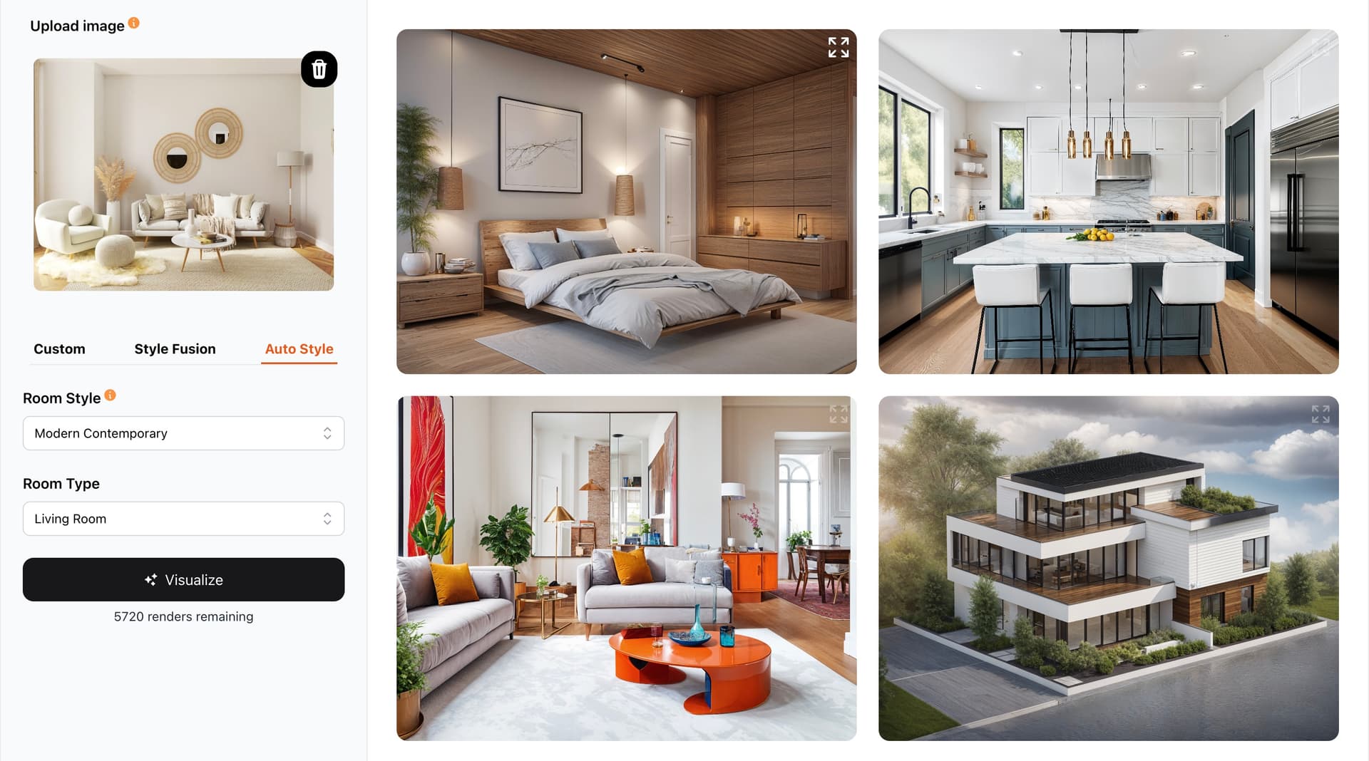 Home Visualizer AI | AI Interior Design Renders